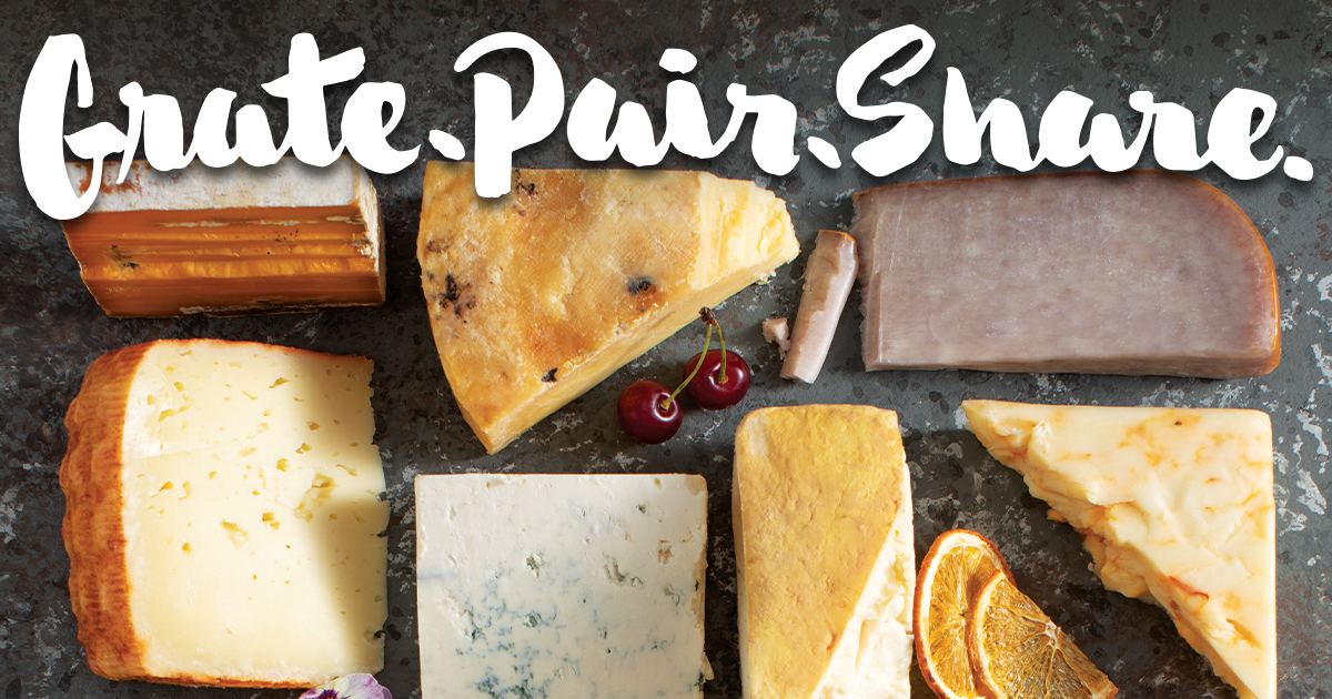 Grate. Pair. Share. | Wisconsin Cheese