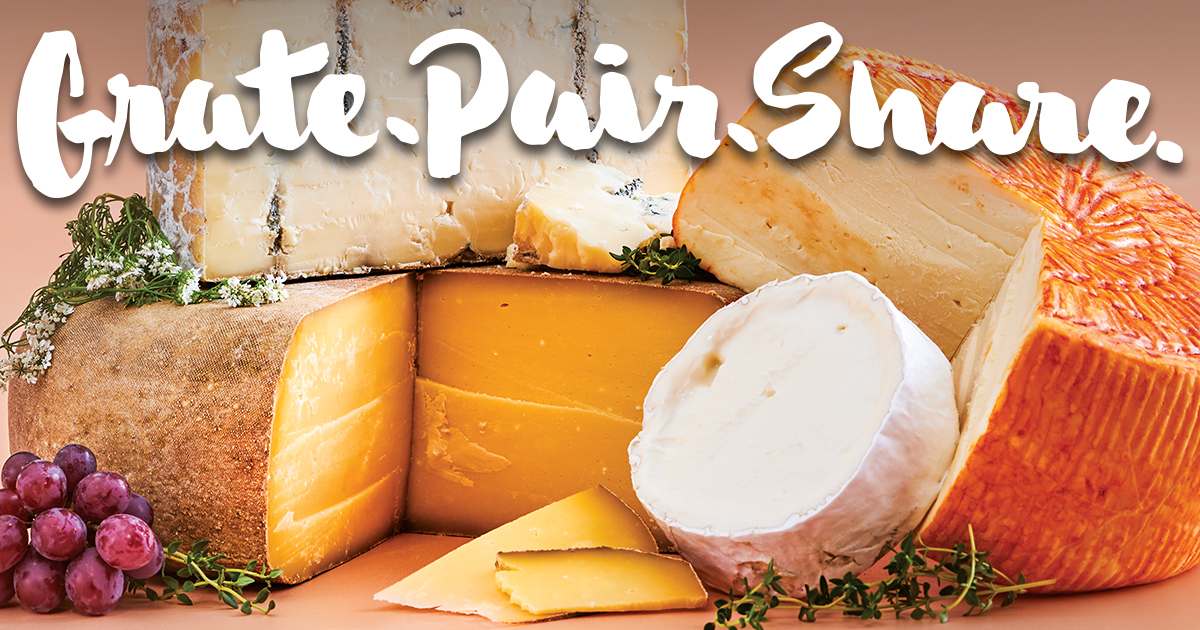 Grate. Pair. Share. | Wisconsin Cheese